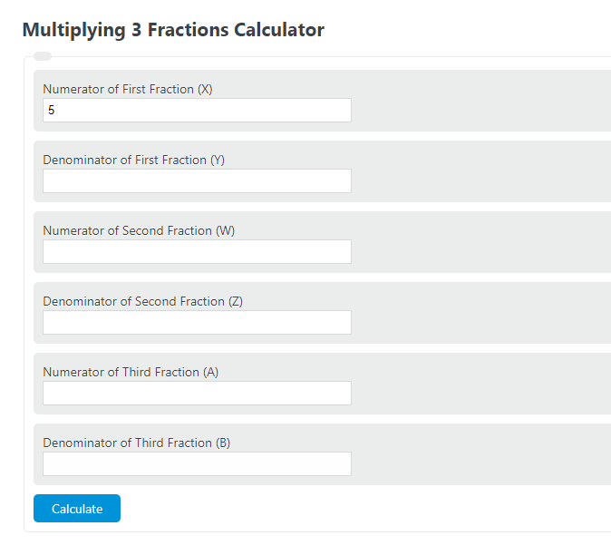 Multiplying 3 Fractions Calculator Calculator Academy Multiplying 3 Fractions Calculator Calculator Academy