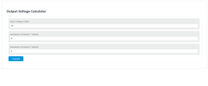Output Voltage Calculator - Calculator Academy