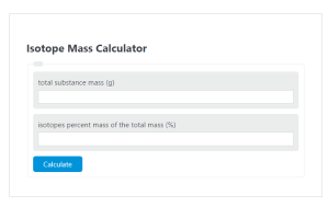 Isotope Mass Calculator - Calculator Academy