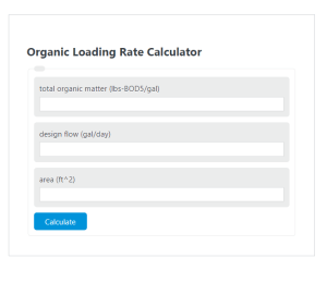 Organic Loading Rate Calculator - Calculator Academy
