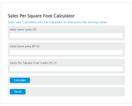 Sales Per Square Foot Calculator Calculator Academy Sales Per Square Foot Calculator Calculator Academy