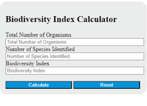 Biodiversity Index Calculator - Calculator Academy