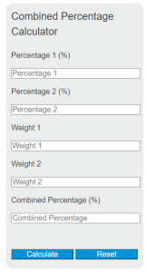 Combined Percentage Calculator - Calculator Academy