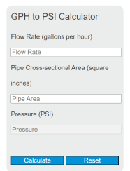 Gph To Psi Calculator Calculator Academy Gph To Psi Calculator Calculator Academy