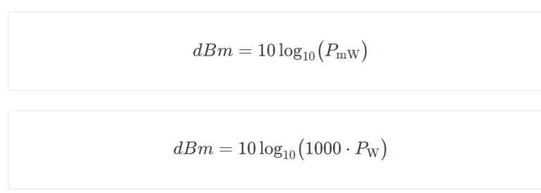 Watts to dB Converter